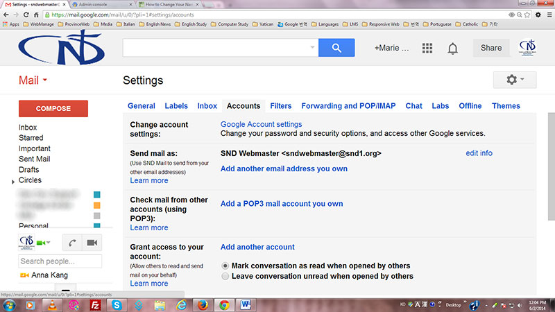 How To Change Your Name On Gmail Blog Archive Congregation Of The 